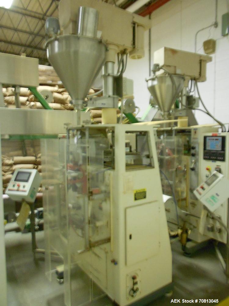 UsedRovema VPUS 220 Vertical form fill and seal machine. Capable of s