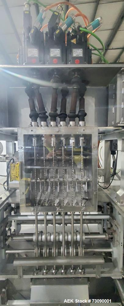 Used Viking Masek ST560 Stick Pack Machine – 6-Lane, 480 PPM, Auger Filler