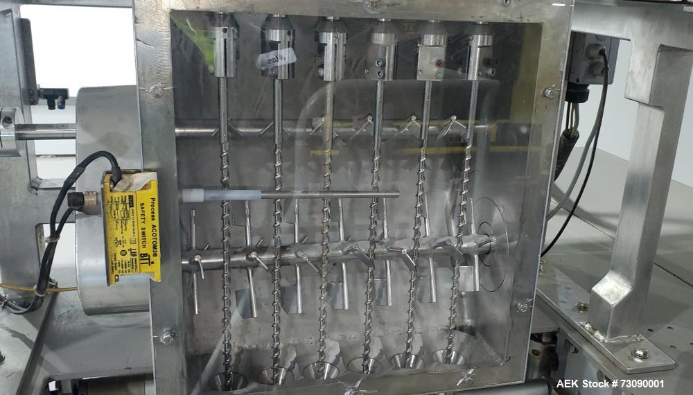 Used Viking Masek ST560 Stick Pack Machine – 6-Lane, 480 PPM, Auger Filler