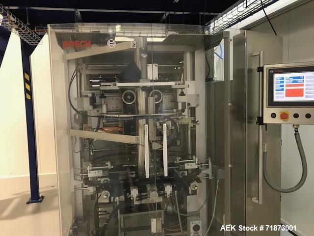Used Bosch Vertical Bagging Machine, Model SVE 3600 WR. 80 bags/min.