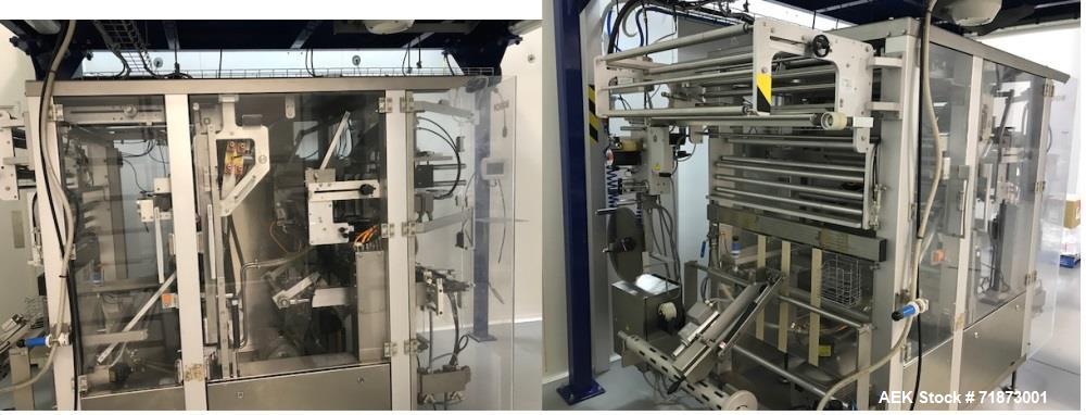 Used Bosch Vertical Bagging Machine, Model SVE 3600 WR. 80 bags/min.