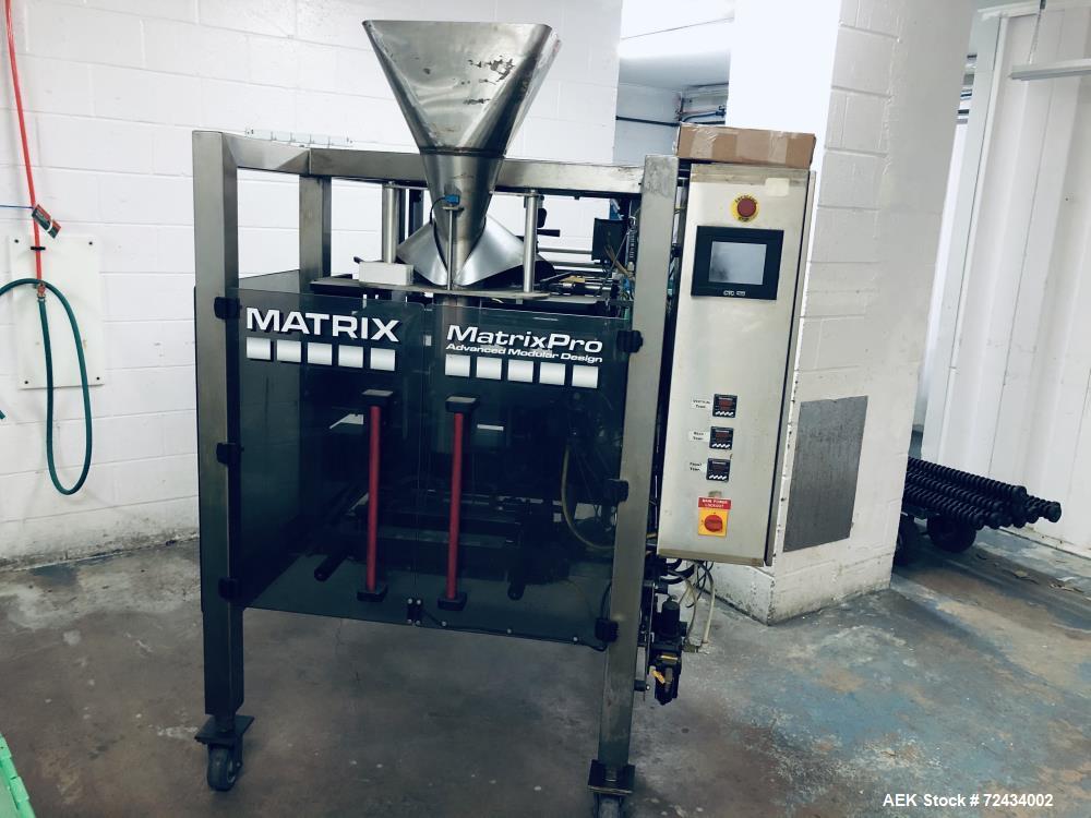 Used- Matrix Packaging MatrixPro Vertical Form Fi