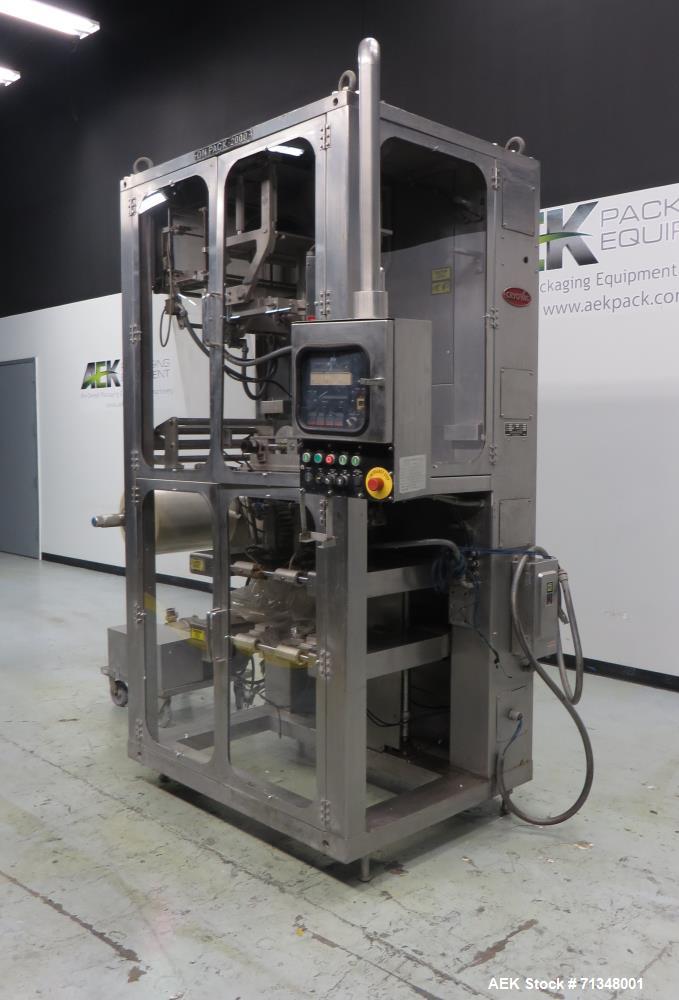 Used Cryovac Onpack Model 2000B Vertical Form Fill and Seal Machine.
