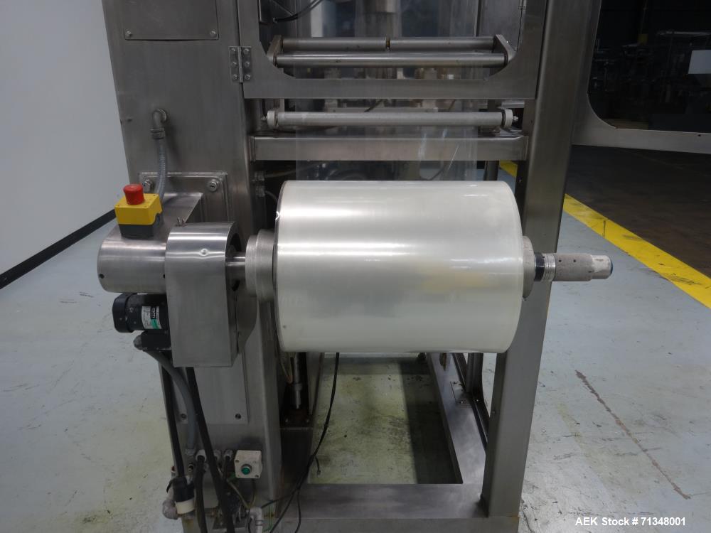 Used Cryovac Onpack Model 2000B Vertical Form Fill and Seal Machine.