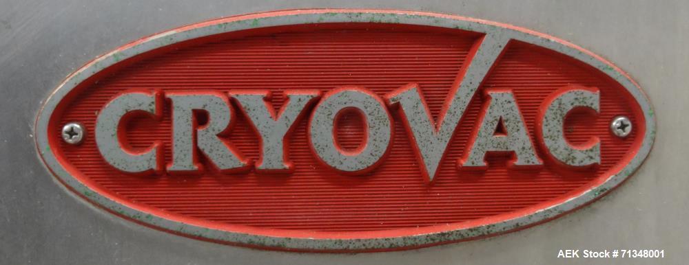 Used Cryovac Onpack Model 2000B Vertical Form Fill and Seal Machine.