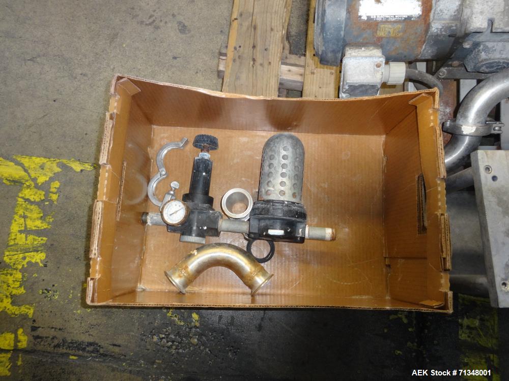 Used Cryovac Onpack Model 2000B Vertical Form Fill and Seal Machine.