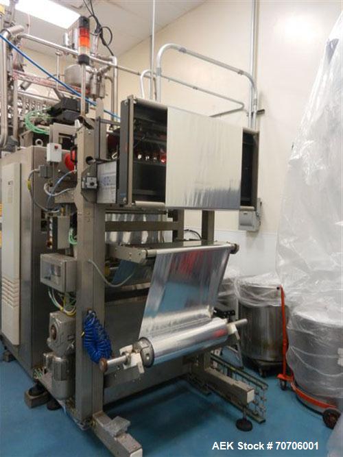 UsedHassia Model SVL 20 / 308 Lane Stick Pack Machine. Machine was de