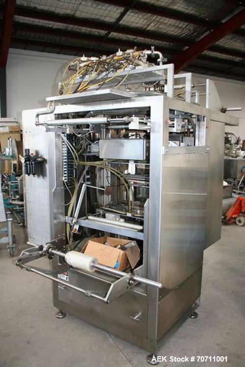 UsedProdo-Pak Model 601-TW-4 Form Fill and Seal Machine. 4-Lane unit