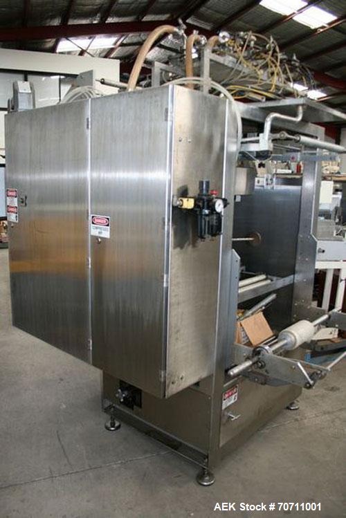 UsedProdo-Pak Model 601-TW-4 Form Fill and Seal Machine. 4-Lane unit