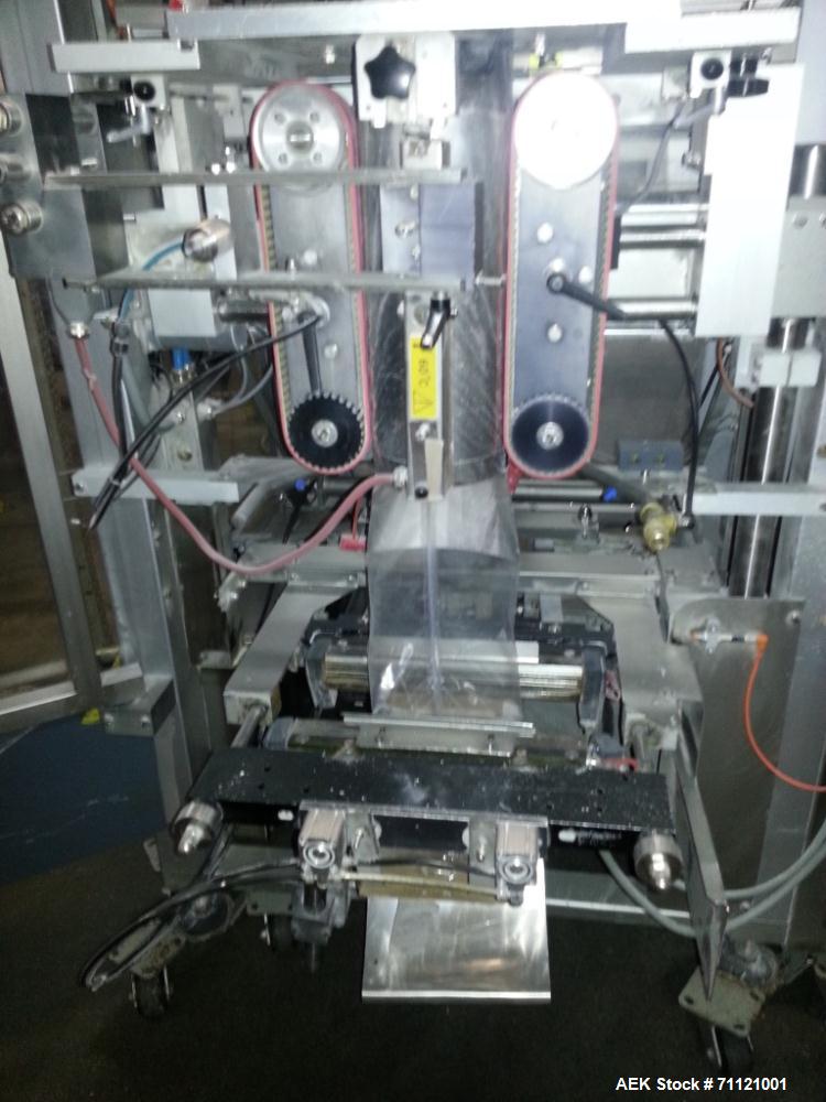 Used Bosch Vertical Form Fill Seal Machine, Model SVK3600L. Capacity