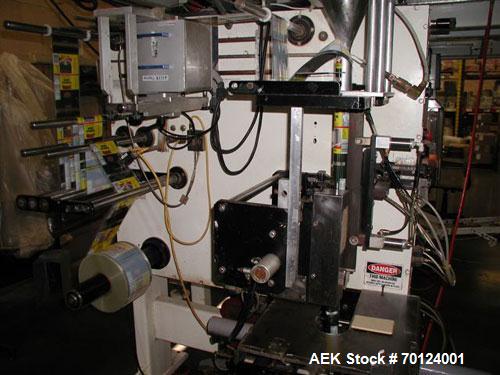 UsedKey Pak Model 300S Vertical Form Fill and Seal Machine capable of