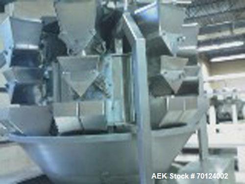 UsedKey Pak Model 300VS Vertical Form, Fill and Seal Machine. Machine