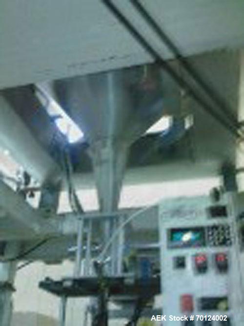 UsedKey Pak Model 300VS Vertical Form, Fill and Seal Machine. Machine