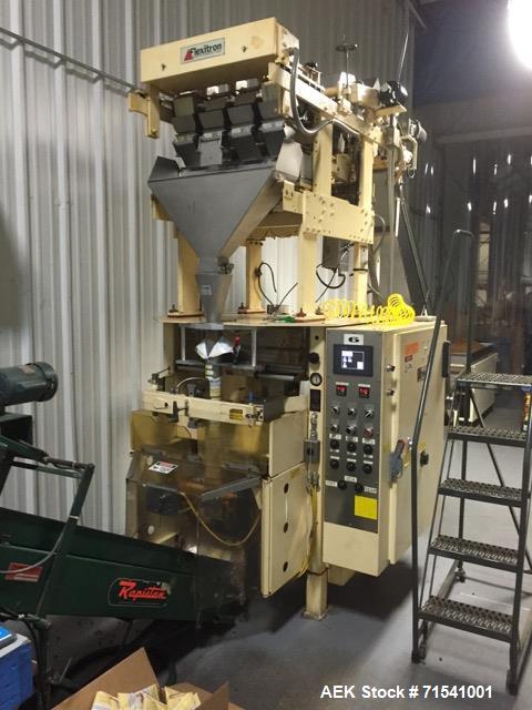 UsedTriangle Model S5C Vertical form fill and seal bagger system. Co