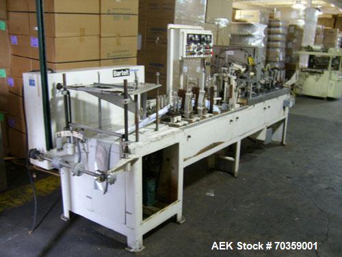 UsedUsed: Bartelt towelette machine. Model im7-14 with Bartelt fan fo