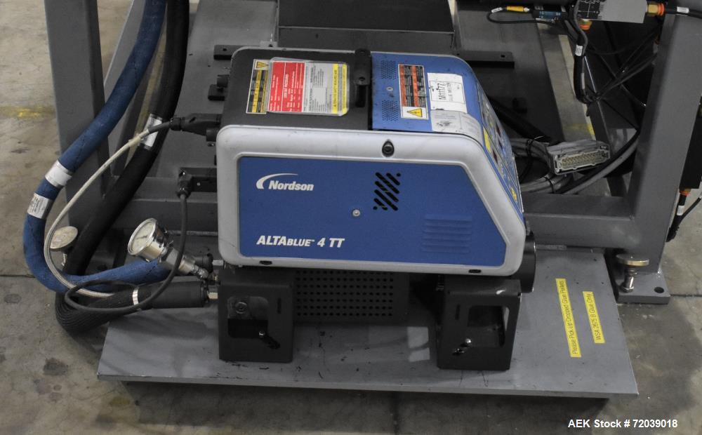 Used JR Automation Outer Wrap Machine With Nordson ALTABlue 4 TT Glue