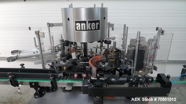 UsedAnker Roland Labeling Machine. Includes drive belts, spare parts