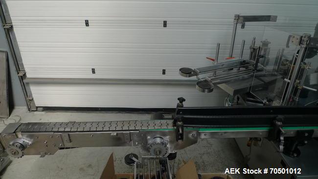 UsedAnker Roland Labeling Machine. Includes drive belts, spare parts