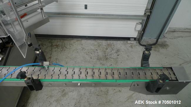 UsedAnker Roland Labeling Machine. Includes drive belts, spare parts