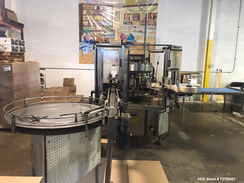 Used-Cavagnino & Gatti Rotary Labeler, Model C498