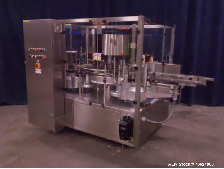 UsedKrones Labeling Machine. Capacity 8,000 bottles/hour. Dimension