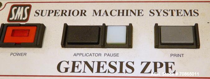 Used Superior Machine Systems (SMS) Model Genesis ZPE Pressure Sensit
