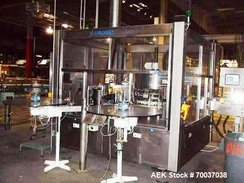UsedKrones Roll Feed 15 Station Labeler, model Contiroll, 480 VAC, 60