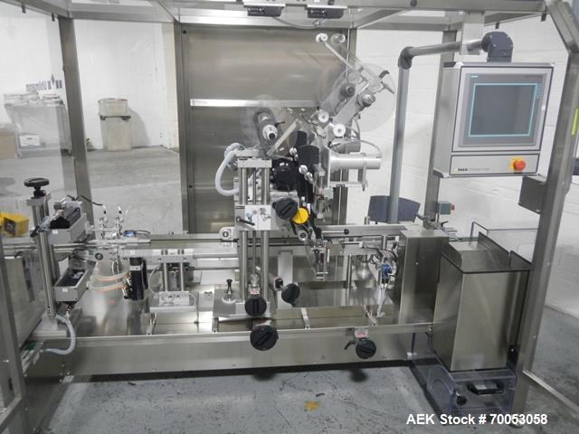 UsedOne (1) used Uhlmann carton labeler, model PAGO System P580, type