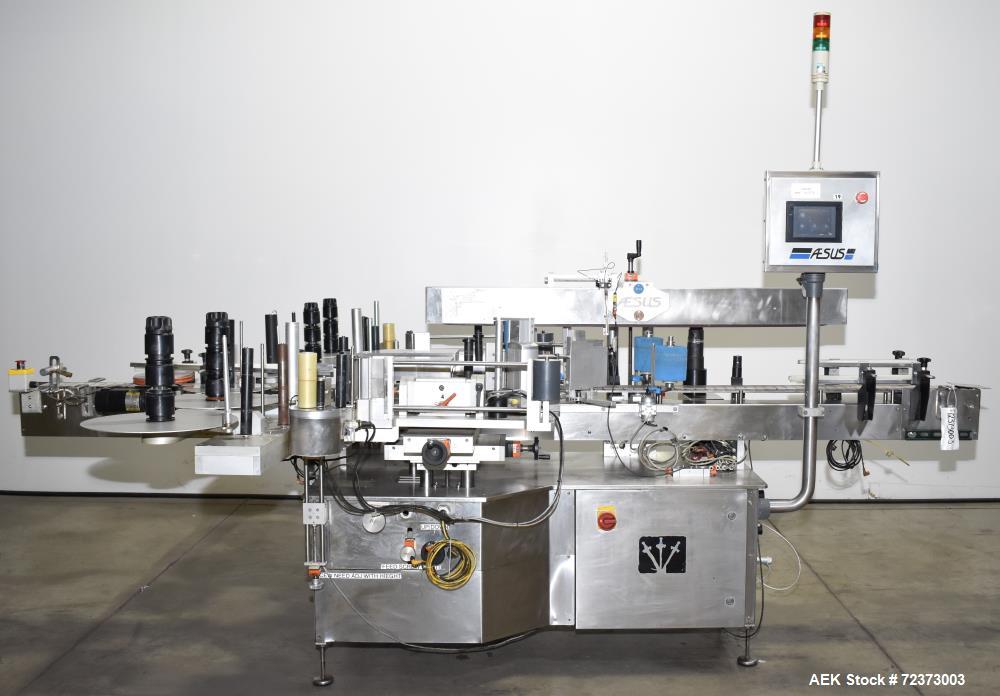 Used Aesus Model Premier Panel 2 Front and Back Pressure Sensitive La