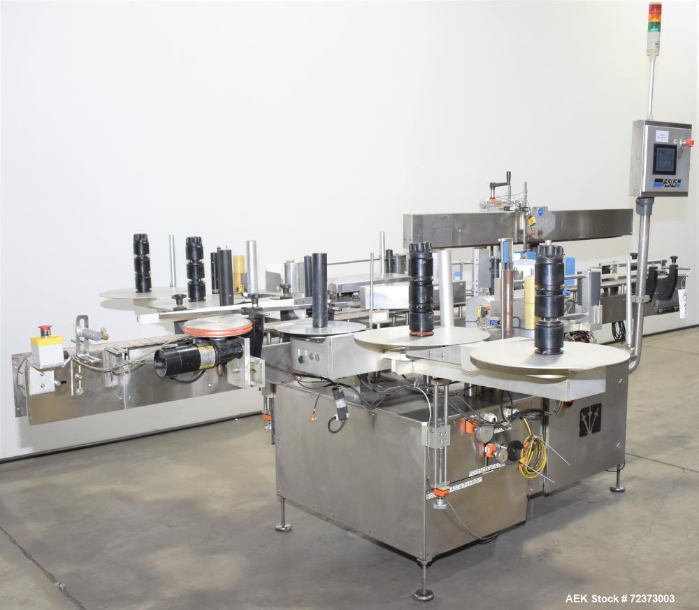 Used Aesus Model Premier Panel 2 Front and Back Pressure Sensitive La