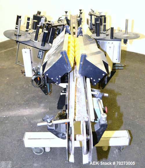 Used Label-Aire 2115M Front and Back Pressure Sensitive Spot Labeling