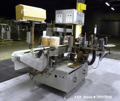 Used New Jersey Machine Automatic Pressure Sensitive Front & Back Lab