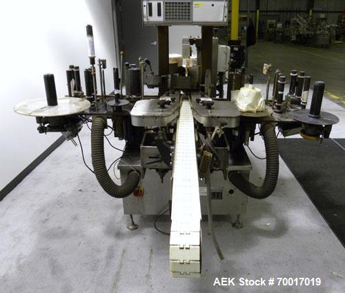 Used New Jersey Machine Automatic Pressure Sensitive Front & Back Lab