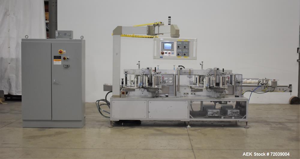 Used PagoMat System 200/157 Font and back Pressure Sensitive Labeler