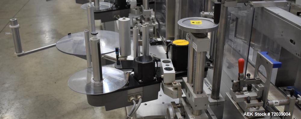 Used PagoMat System 200/157 Font and back Pressure Sensitive Labeler