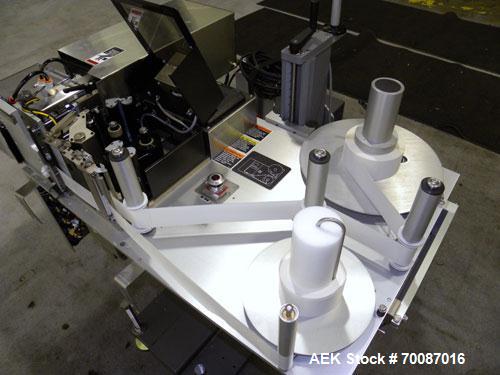 Used New Jersey Machine Print and Apply Labeler, Model 400R. Capable