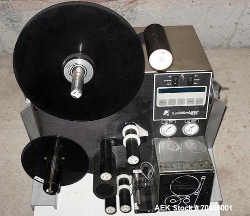 UsedLabel-Aire Air-Blow Labeling Machine, Model 2111CD. Standard dis