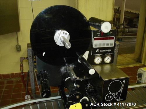 Used Label-Aire Pressure Sensitive Spot Labeler, Model 2111M. Designe