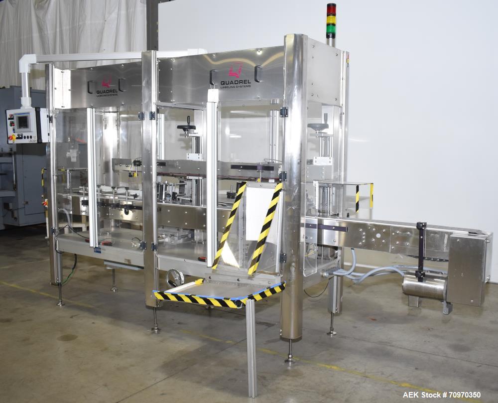 Used Quadrel Q60 EAS Proline RFID Pressure Sensitive Labeler – Dual ...