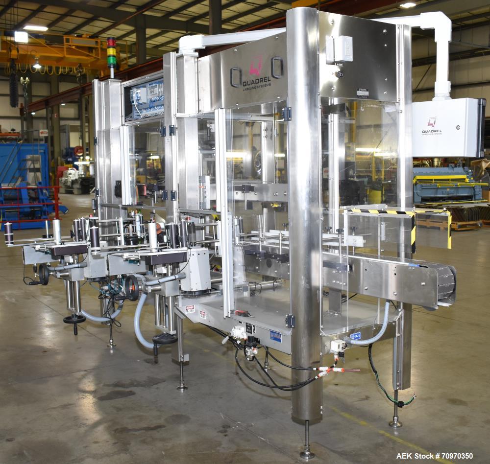 Used Quadrel Q60 EAS Proline RFID Pressure Sensitive Labeler – Dual ...