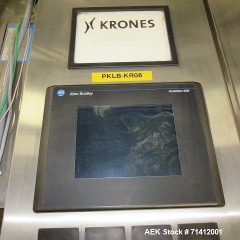 Used Krones Autocol 747 High Speed 18 Station Rotary Front and Back P