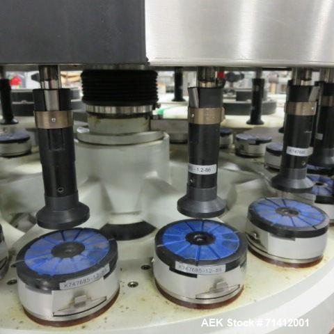 Used Krones Autocol 747 High Speed 18 Station Rotary Front and Back P