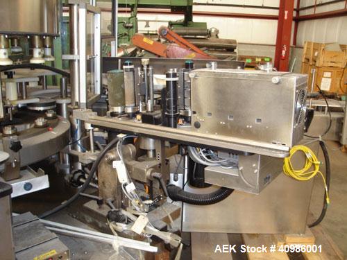 UsedNew Jersey Machine "Commander" Rotary Labeling Machine, Model 337