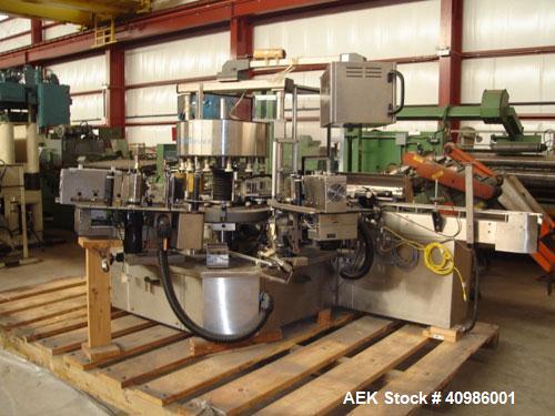 UsedNew Jersey Machine "Commander" Rotary Labeling Machine, Model 337