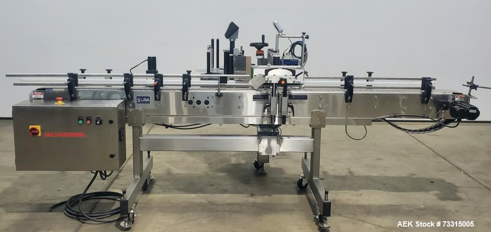 For Sale: Used Quadrel Econoline Labeler | High-Speed Bottle Labeling ...