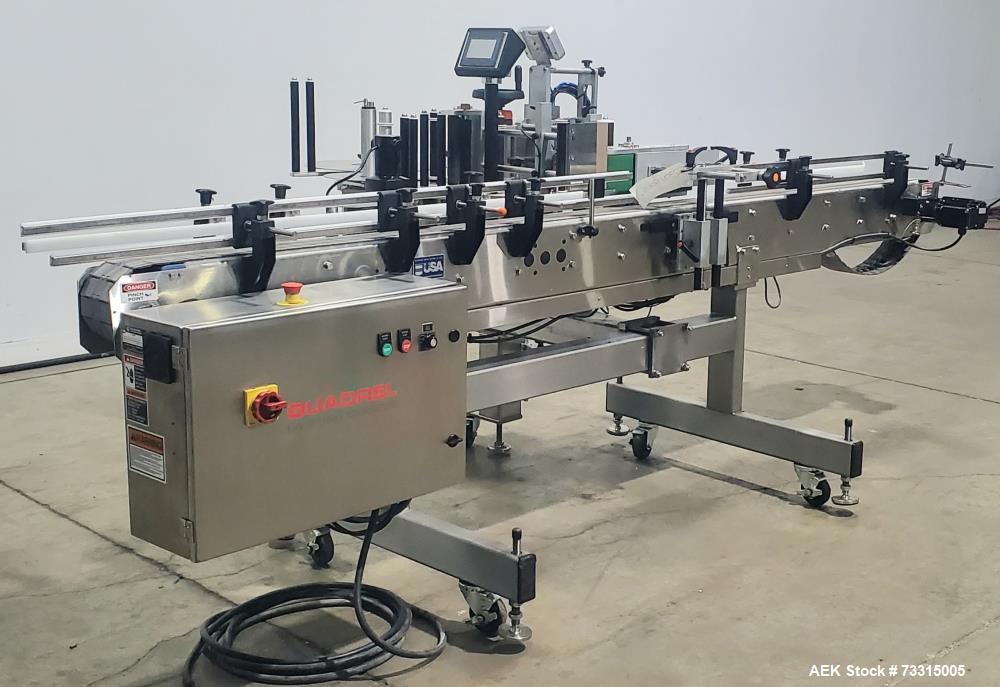 For Sale: Used Quadrel Econoline Labeler | High-Speed Bottle Labeling ...