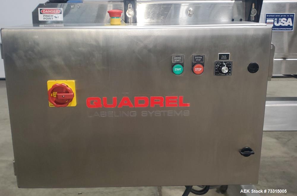 For Sale: Used Quadrel Econoline Labeler | High-Speed Bottle Labeling ...