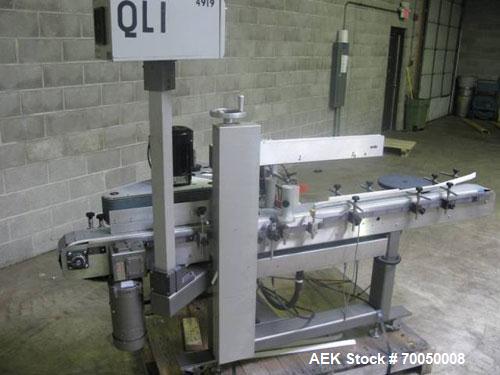 UsedQuadrel Versa 1000 Wraparound Pressure Sensitive Labeler capable