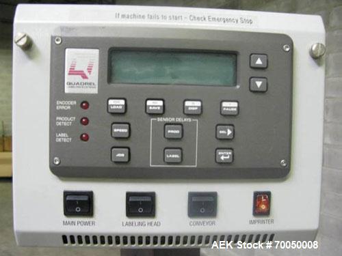 UsedQuadrel Versa 1000 Wraparound Pressure Sensitive Labeler capable