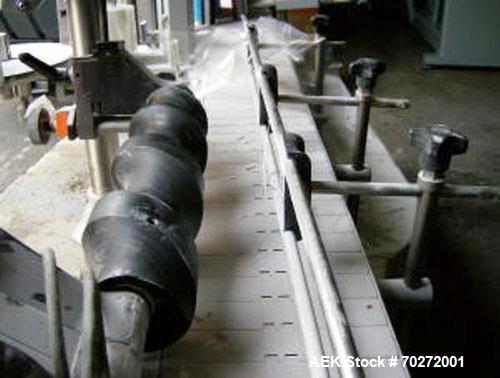 Used Tronics Series 3 Stainless Steel Labeling Machine Model S3S